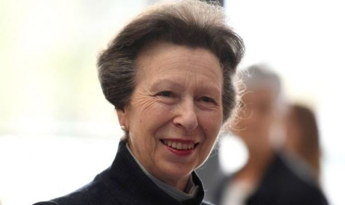 Princess Anne takes wearing face mask to ‘whole new level’ – royal fans ...