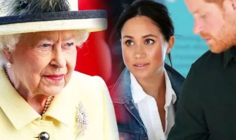 Meghan Markle and Harry still facing ‘pretty high’ tension after ‘blindsiding’ Queen | Royal ...