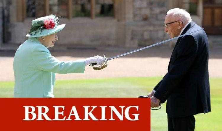 Queen issues heartfelt tribute to ‘inspirational’ Captain Tom Moore ...